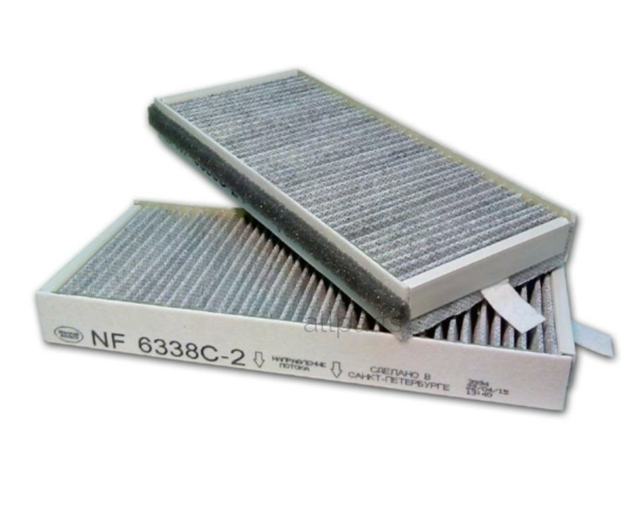 NEVSKY-FILTER NF6338C2 Фильтр салона угольный (комплект 2 шт.) Ssangyong Kyron Actyon