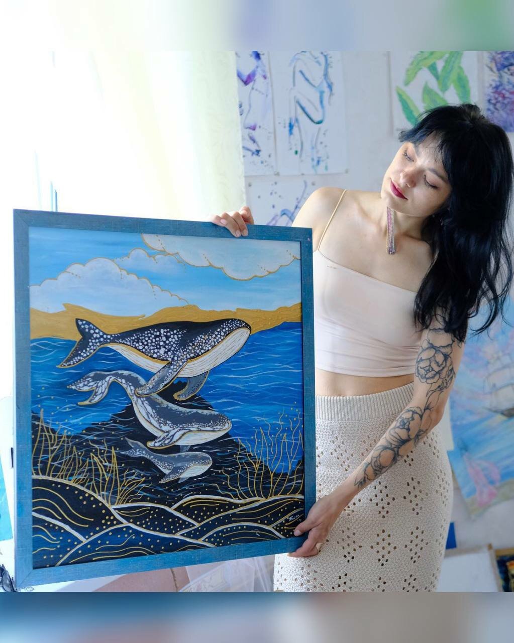 Авторская картина "Семейство"