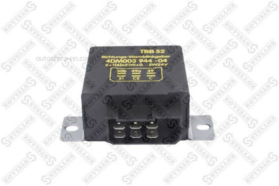 STELLOX 8805811SX реле прерыватель поворотов !6 полюсов 3+1(8)x21W 24V \Omn Volvo FH, Iveco, MB, MAN