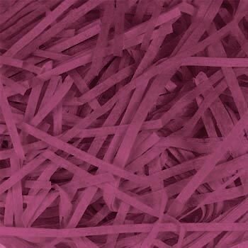 Бумажный наполнитель (полосками) для декора 50 гр цвет пурпурный