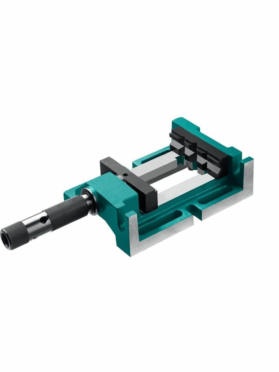 Тиски станочные KRAFTOOL 32716-100, трехсторонние