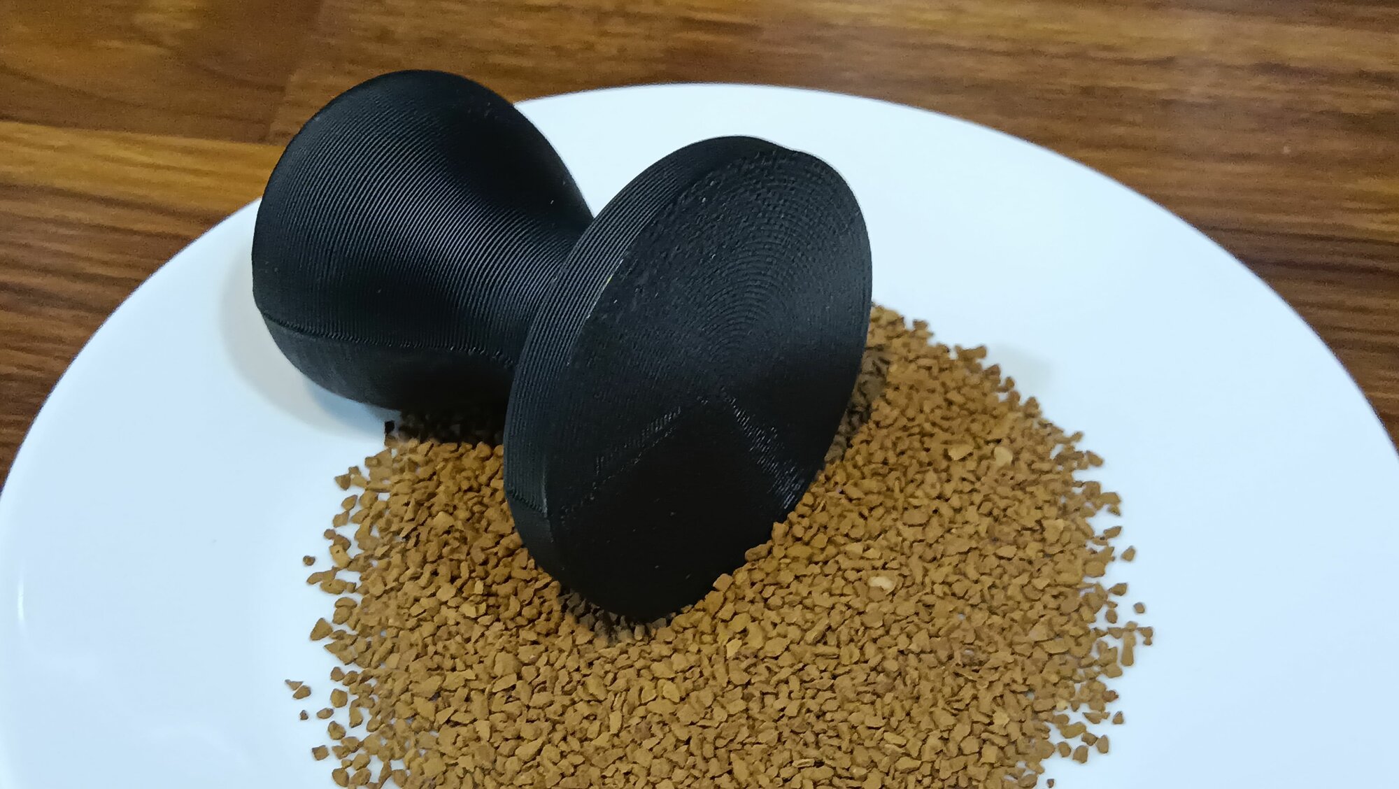 Темпер для кофе 51мм черный