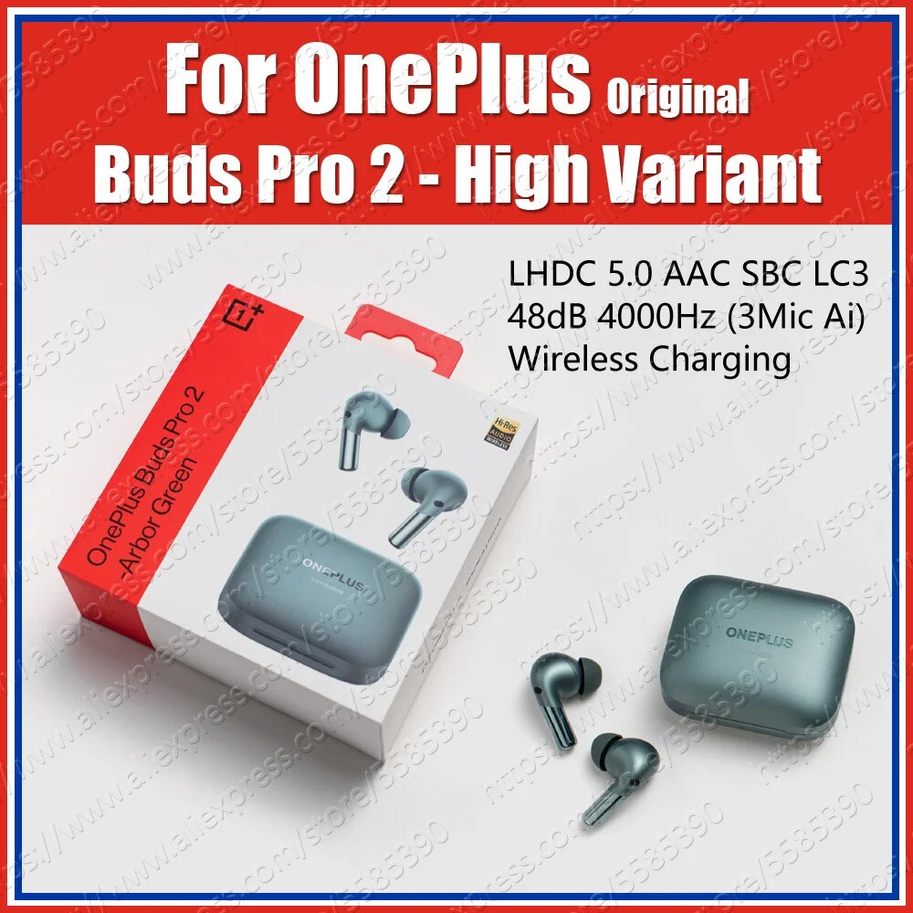 OnePlus Buds Pro 2 Arbor Green — фото 1