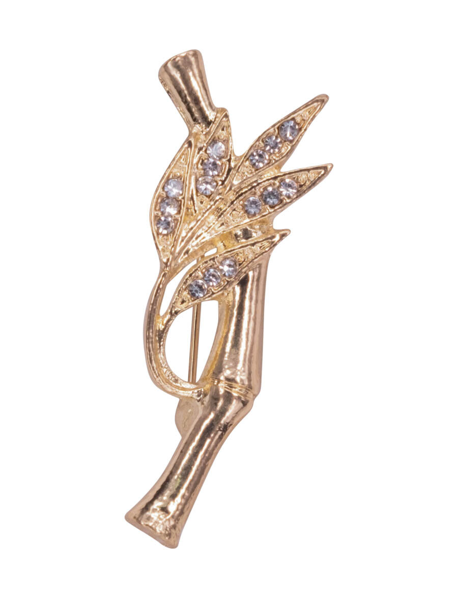 Брошь, стразы