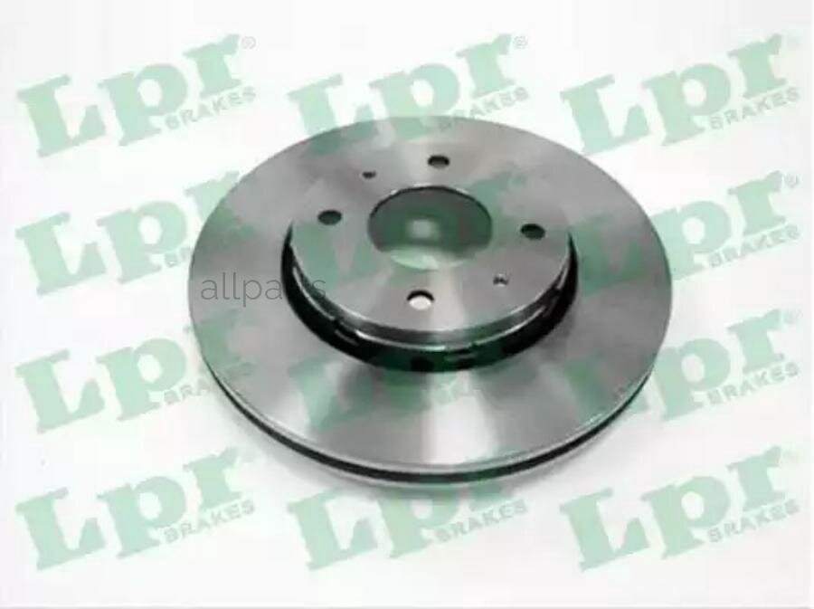 LPR V1351VR Диск тормозной MITSUBISHI CARISMA 00-06/VOLVO S40/V40 передний вент. D 281мм.