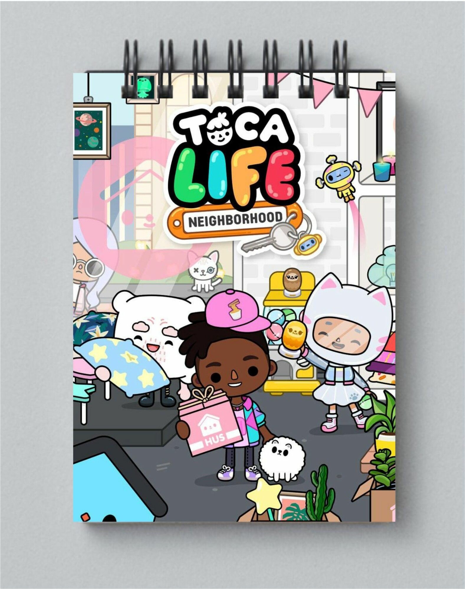 Блокнот формата А6 "Тока Бока"