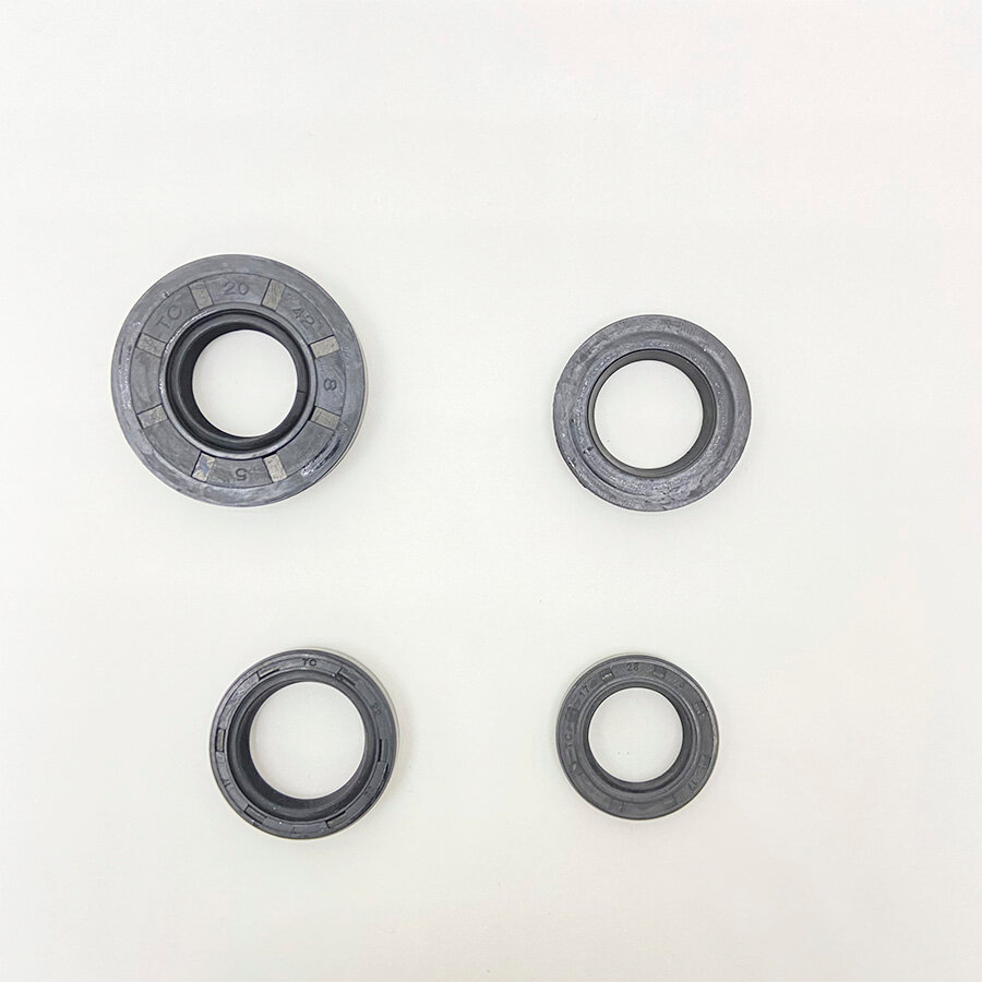 Сальники (комплект) Yamaha JOG-3KJ (20х42х7, 17х28х6, 20х30х6, 22х32х7) F6.