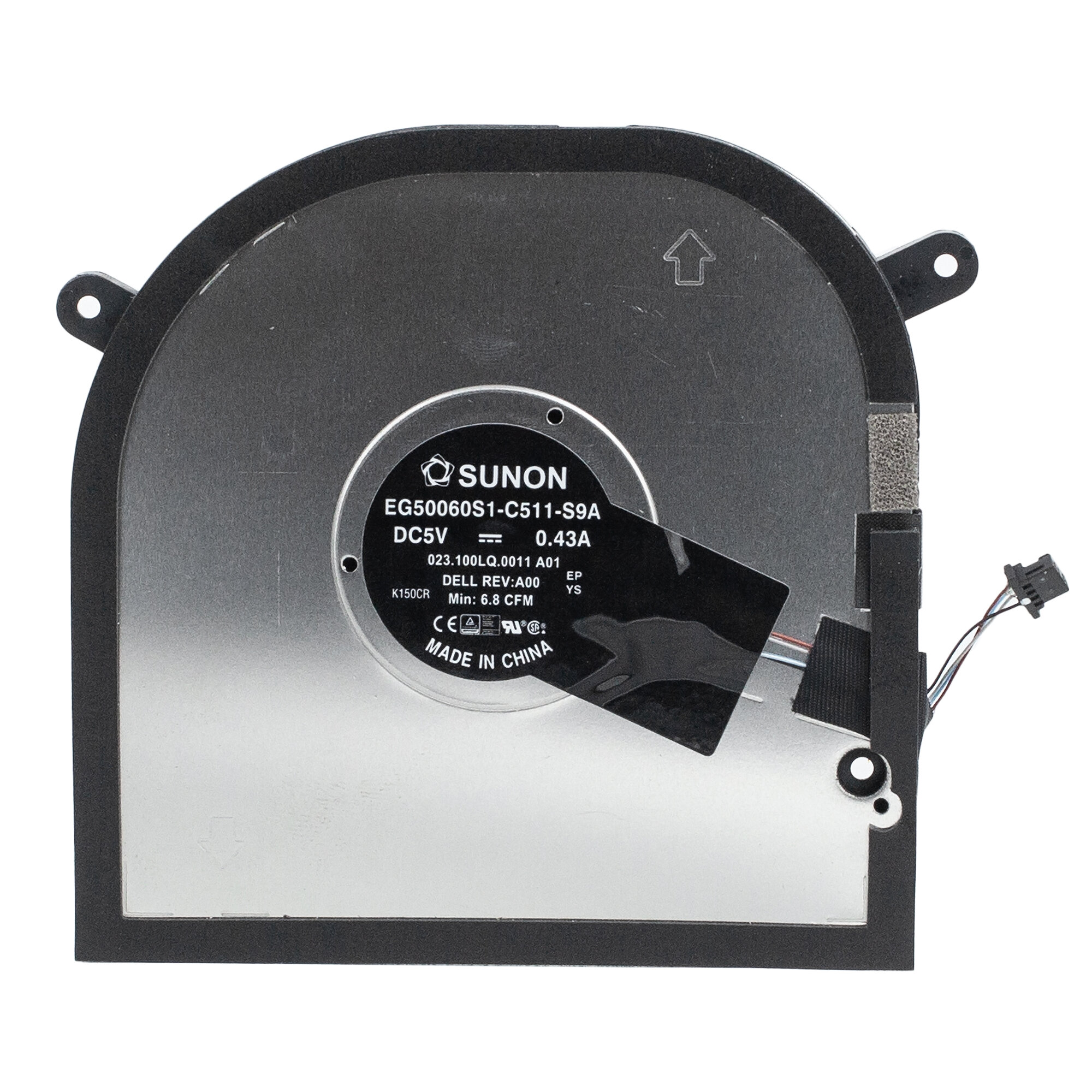 Кулер для ноутбука Dell XPS 17 9700 / Dell Precision 5750 / Dell XPS 17 9710 / Dell XPS 17 9720 / ND85C20-20H19 / 0P2FY9 / EG50060S1-C511-S9A - 4 pin CPU