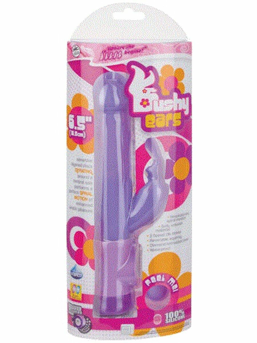 Вибратор "BUSHY EARS" 12см