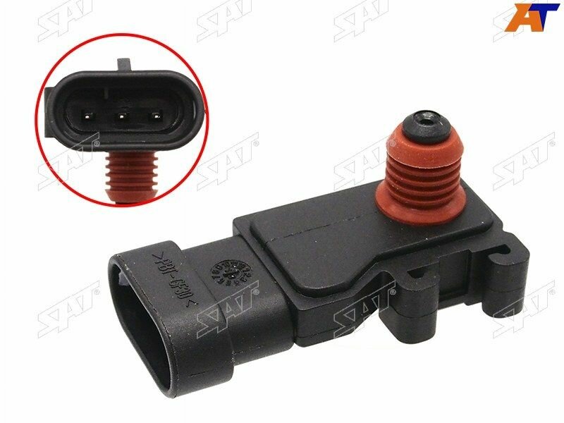 . SAT Датчик давления воздуха для OPEL ASTRA G 00-05/ ASTRA H 04-10/ CORSA C 00-06/ VECTRA B 95-02/ VECTRA C 0
