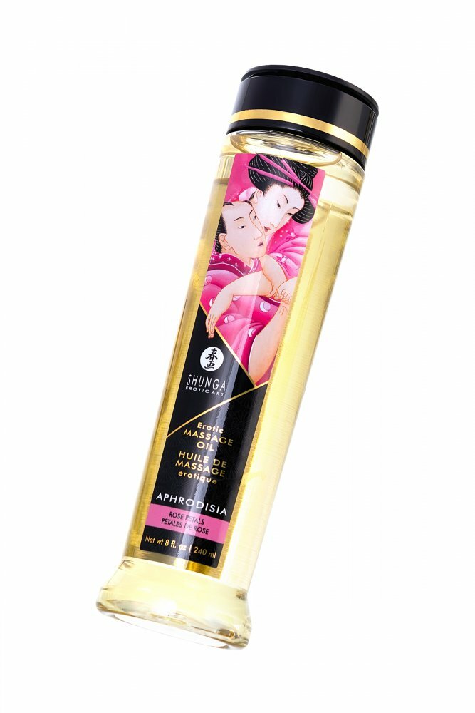 Масло массажное Shunga Лепестки роз 240 мл