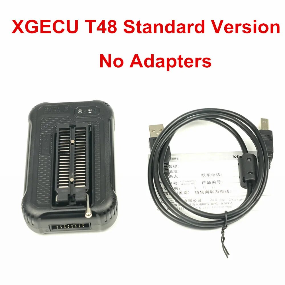 V12.25 оригинальный T48 [TL866-3G] TL866II Plus Замена программатора T48 NAND Flash AVR PIC Bios USB программатор + 30 шт. адаптеров T48 Programmer