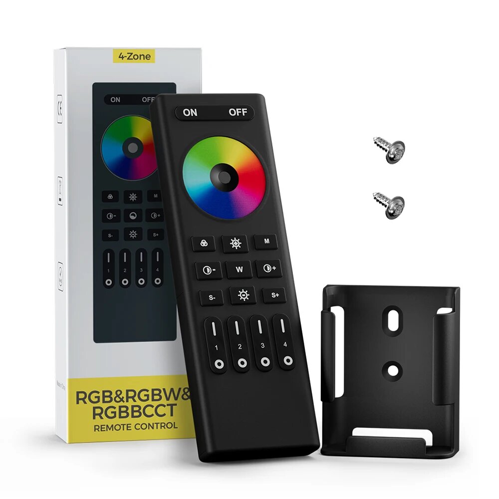 Радиочастотный пульт дистанционного управления BTF-LIGHTING для RGB Черный, RGB RGBW RGBCCT B