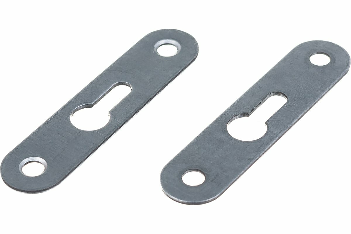 Tech-Krep навес №26 с прорезью посередине, оцинкованный, комплект 4 шт, 129967