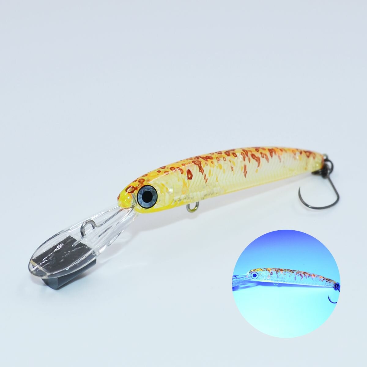 Воблеры - HMKL Zagger 50 B1 #Clear Orange Kidney