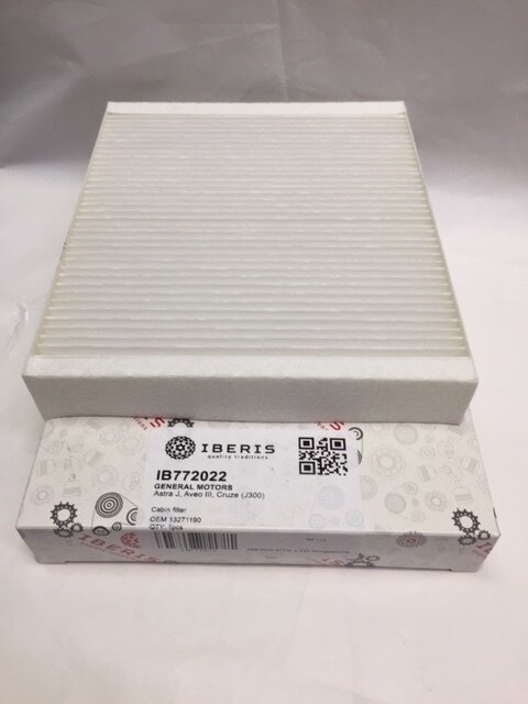 Фильтр салонный OPEL ASTRA J, CHEVROLET AVEO III, CRUZE (J300)