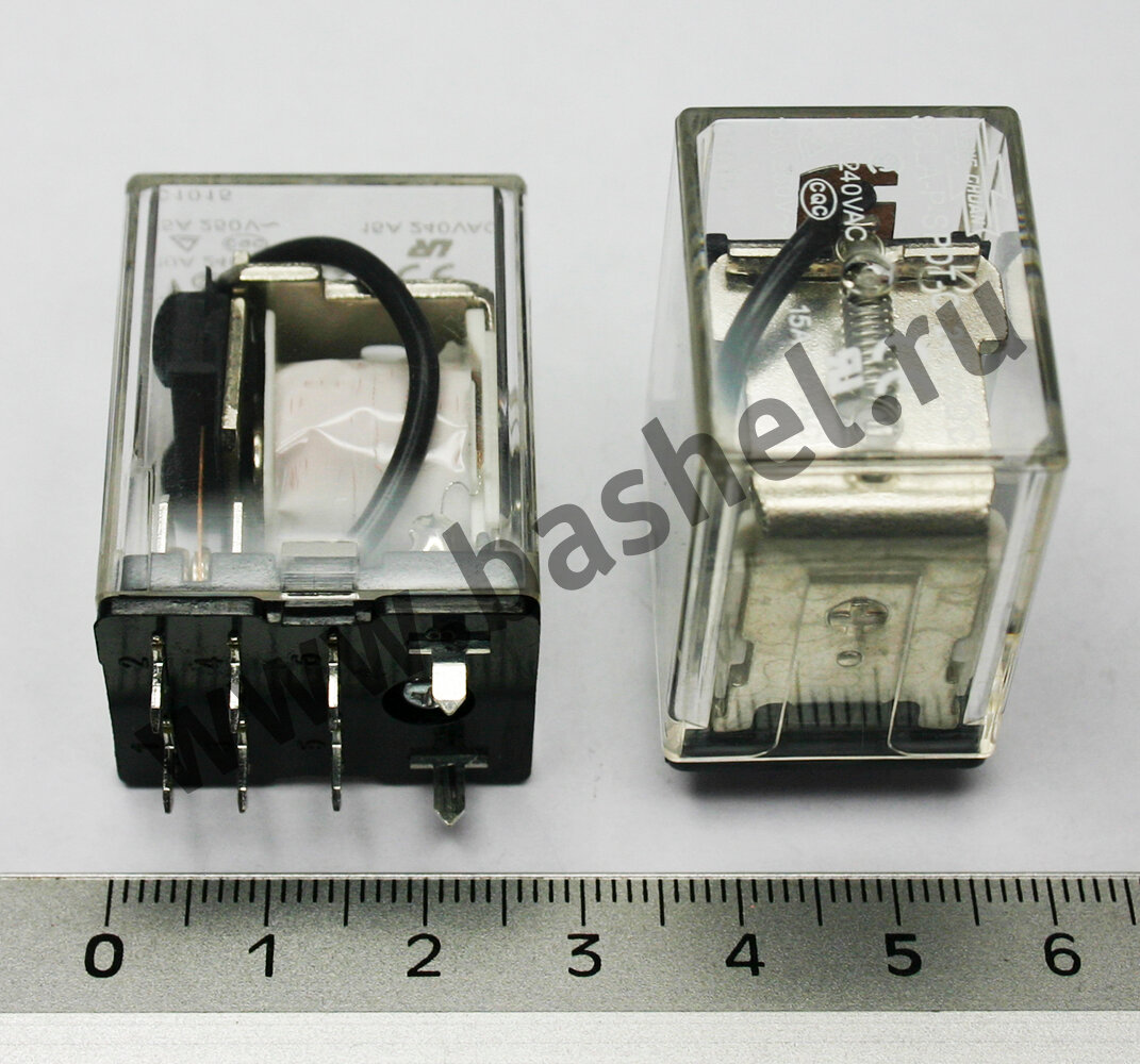 RELAY SCLA-P-SPDT-C 24VDC 15A, Реле, Song Chuan, (упр:24В/DC, комм: 15A/240В/AC, 1NO/1NC, AgSn0 R-coil:650 Ом)