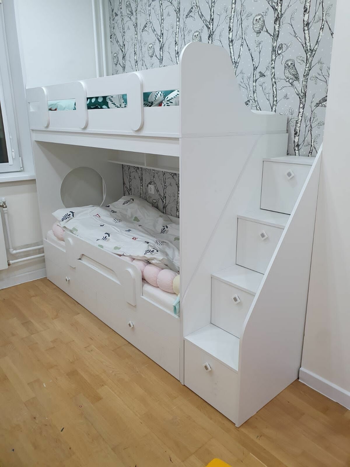 Кровать 2-х ярусная Фортуна-2 С бортиком