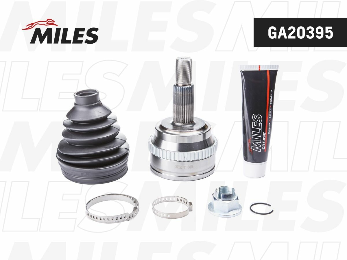 MILES ШРУС наружный RENAULT MASTER 1.9D-2.8D 98- (с ABS) (GKN 303427) GA20395