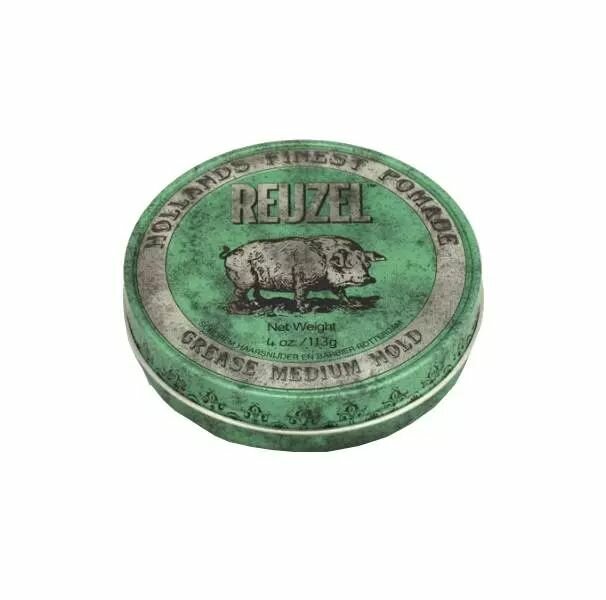 Reuzel Grease Medium Hold Pig Помада средней фиксации для укладки мужских волос 113г