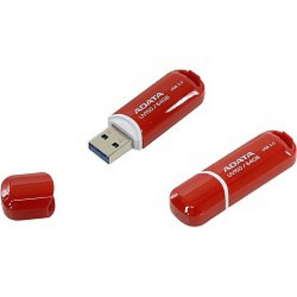 Флешка USB Flash A-Data AUV150-64G-RRD Красный 64 ГБ