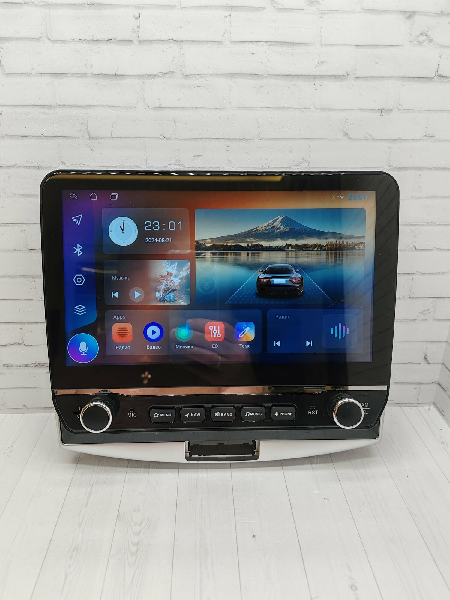 Магнитола андроид с крутилками для Volkswagen Passat B7; Passat CC/ 8-ядер/4+64гб/Android-Auto/CarPlay