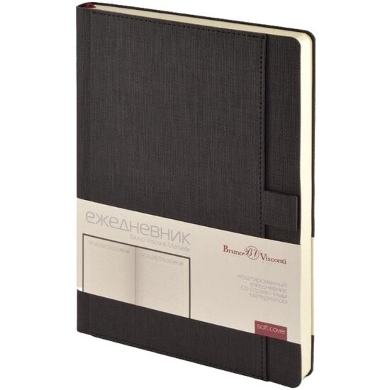 Ежедневник недатированный Attache А5 MARSEILLE (черн) 3-215/02