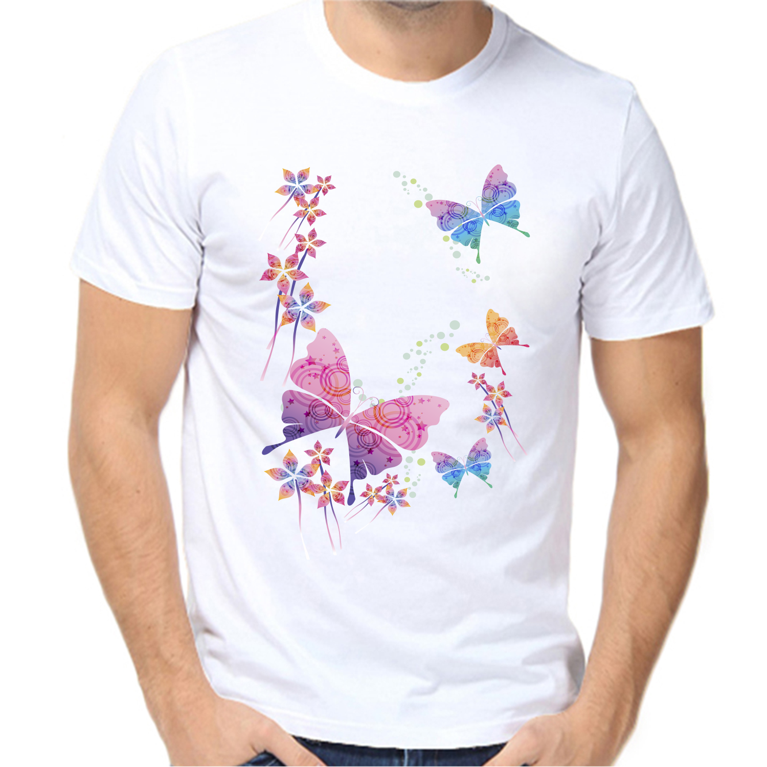 Футболка бабочка 24