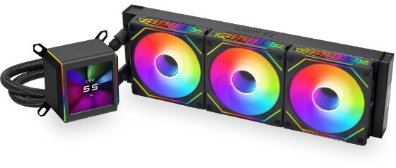 Система водяного охлаждения Lian-Li Galahad II LCD 360 SL-INF ARGB Soc-AM5/AM4/1200/1700/1851 черный