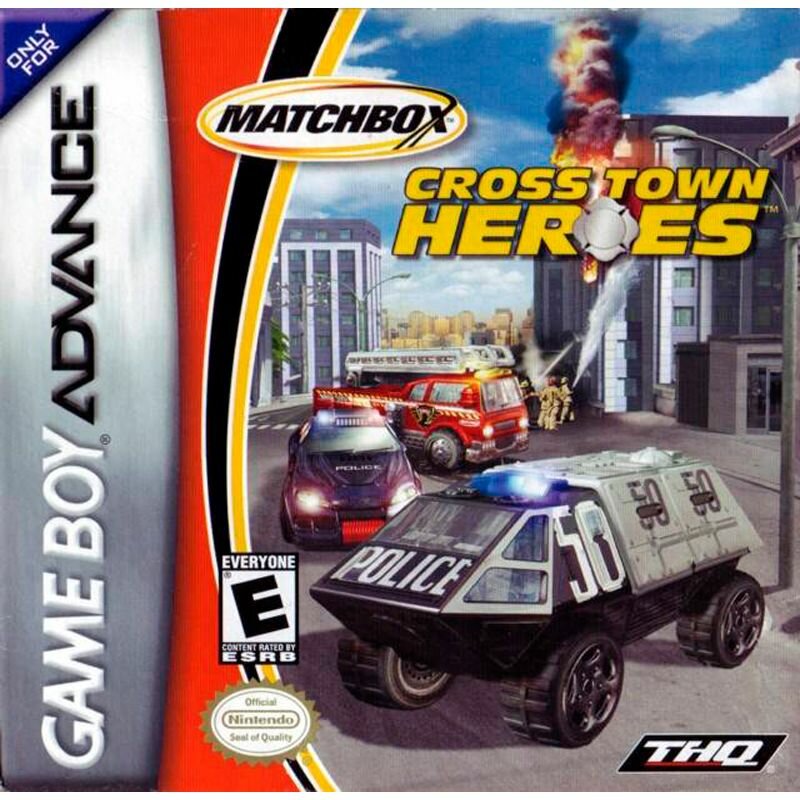 Игра Matchbox Cross Town Heroes (английская версия) для GBA
