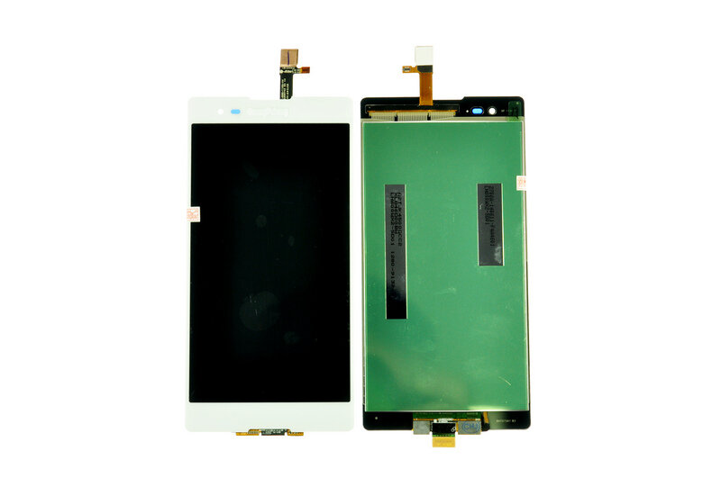 Дисплей для Sony Xperia T2 Ultra Dual D5322/D5303+Тачскрин белый