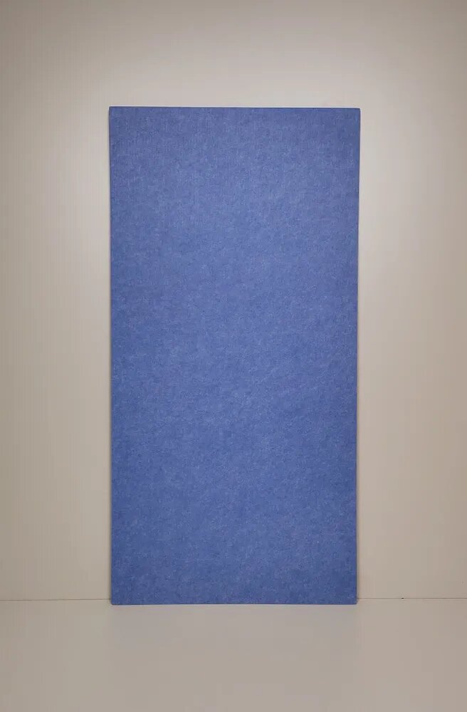 Акустический войлок голубой 1200х600х9мм, декоративная панель для стен, Cosca