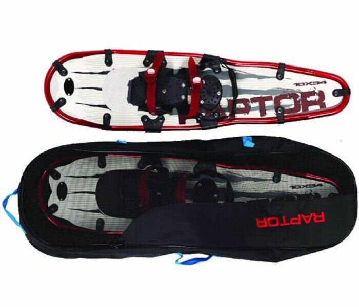 Снегоступы RAPTOR R930 32500003, 22.9x76,2, до 100 кг, бело-красный, Canadian Camper