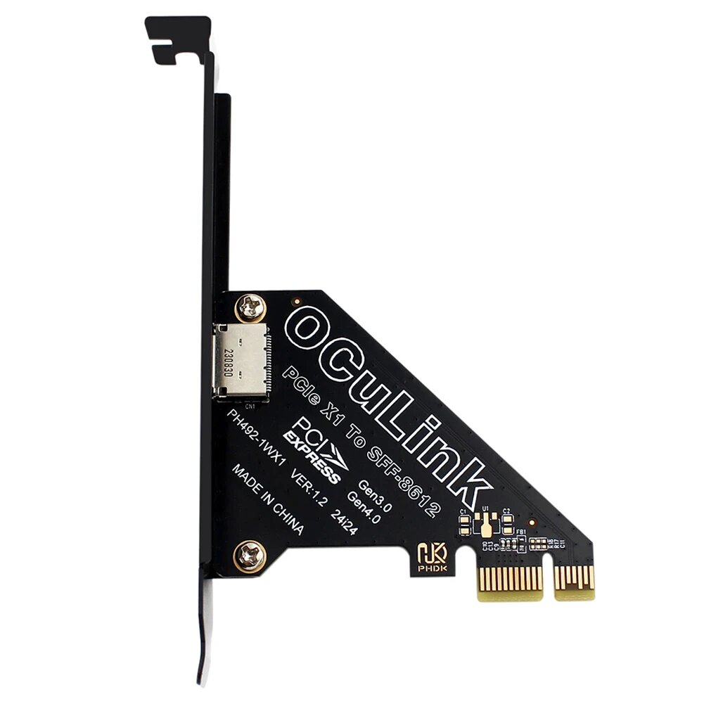 ALLOYSEED PCIe адаптер SFF-8611/8612, model B