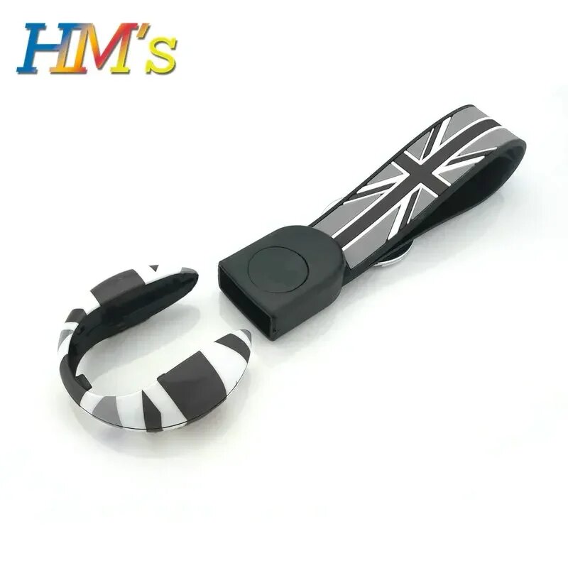 Автомобильный брелок для ключей mini Cooper f55 f54 Clubman JCW, держатель для Gray Union Jack