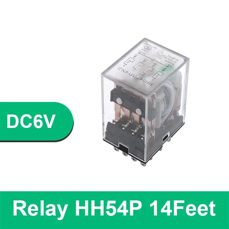 Миниатюрное электромагнитное реле CNMAWAY HH52P HH53P HH54P HH54P DC6V