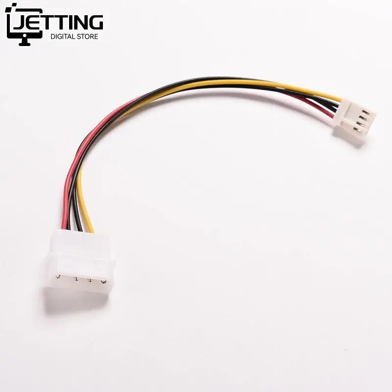 1 шт. 4-контактный блок питания IDE для флоппи-дисков, Кабель-адаптер для компьютера, большой 4p маленький 4p шнур питания, флоппи-дисковый соединитель