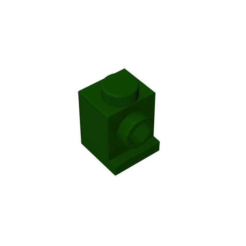 Изумрудный угловой кирпич Lego 1x1 (047)