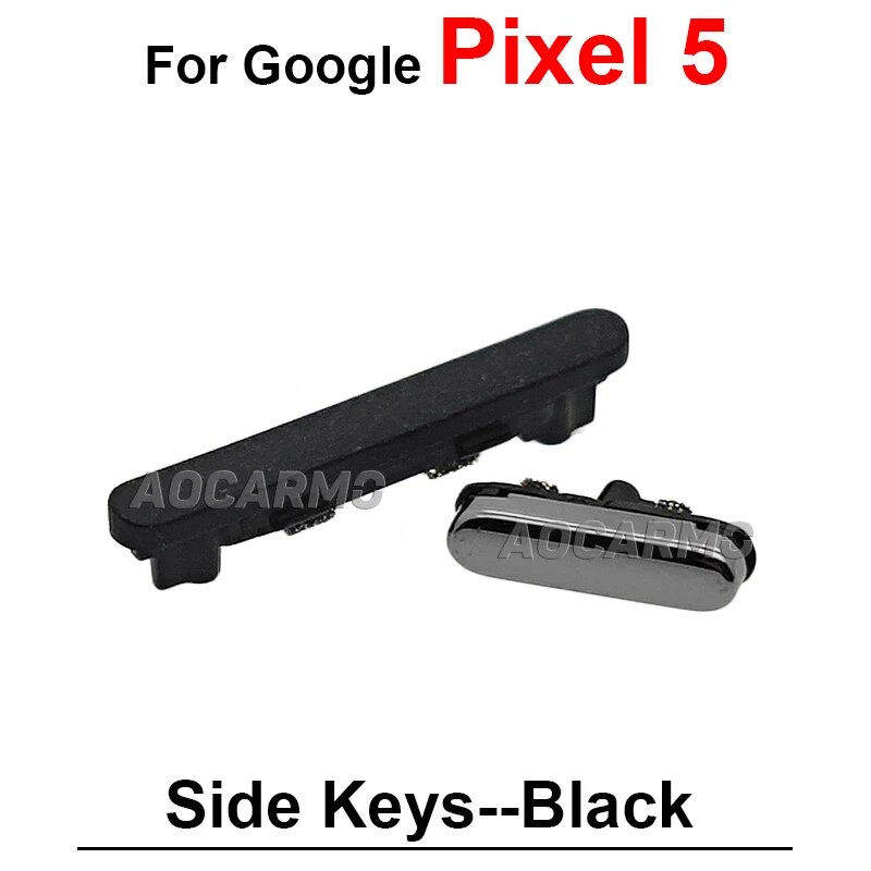 Боковые кнопки Pixel 5 Black