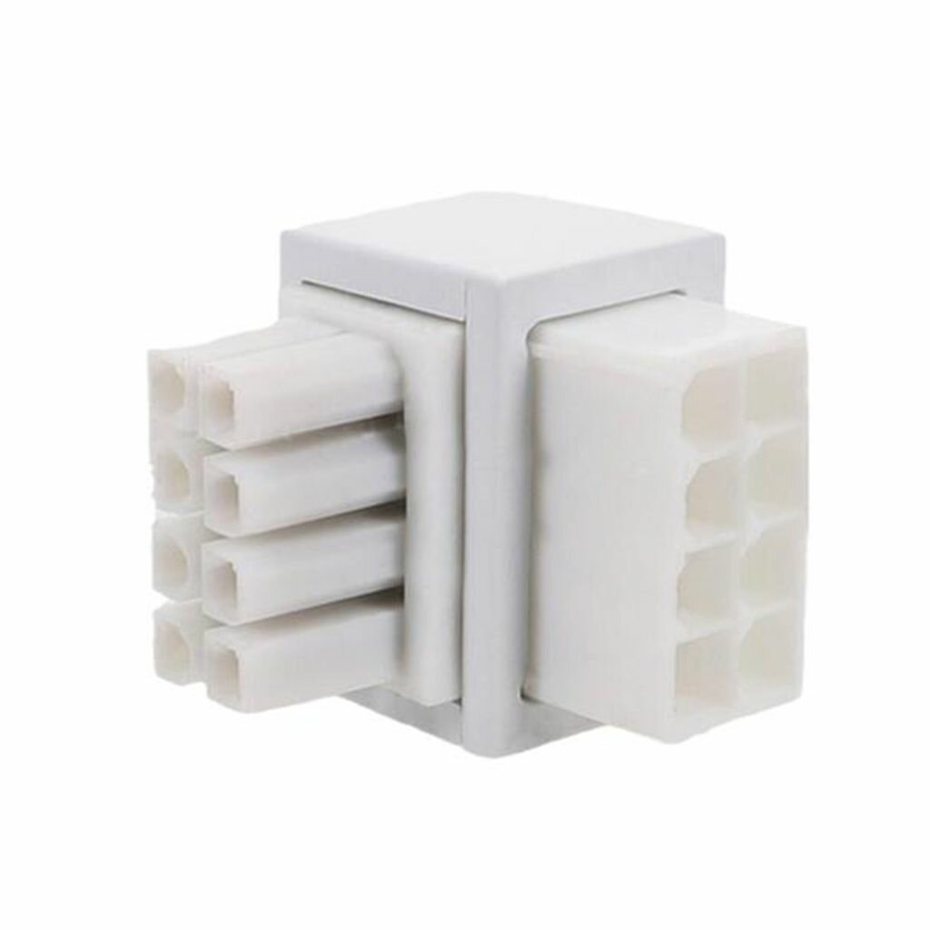 Удлинитель кабеля, Блок питания видеокарты с 90-градусным разъемом рулевого управления 8pin-белый