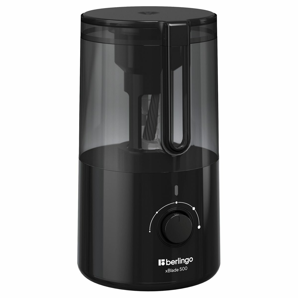 Точилка для карандашей электрическая Berlingo xBlade 500, 1 отверстие, фрезерное лезвие, с автостопом (BEs_37009)