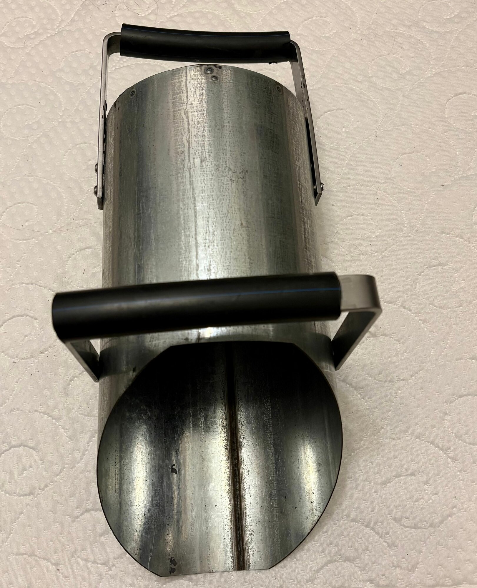 Совок для песка (цемента) с 2-я ручками для быстрого заполнения мешков