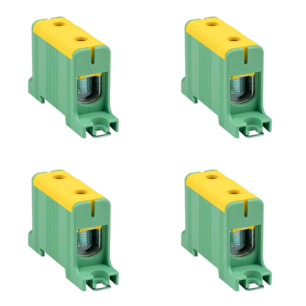 Клемма на 2 провода КСВ 16-95 16-95 кв. мм с пастой (4 шт.)