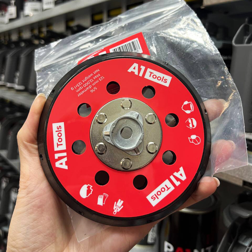 Опорная тарелка / подошва для эксцентриковой полировальной машинки Backing plate DA 125 мм