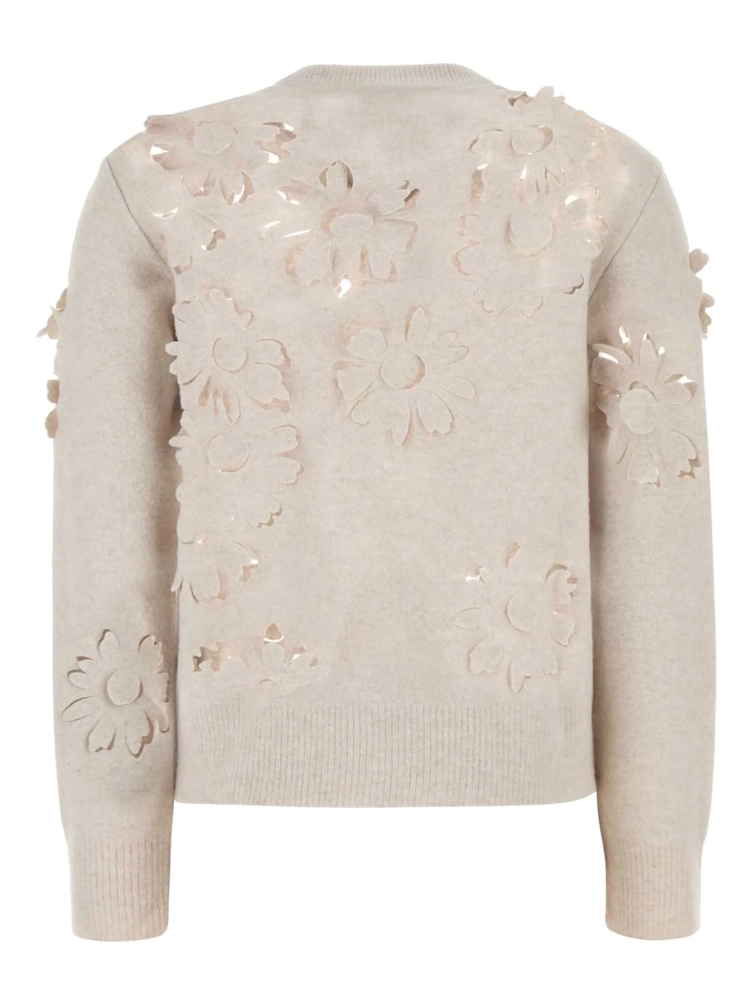 Свитер BURBERRY Cutout Daisy, размер 8, , разноцветный — фото 1