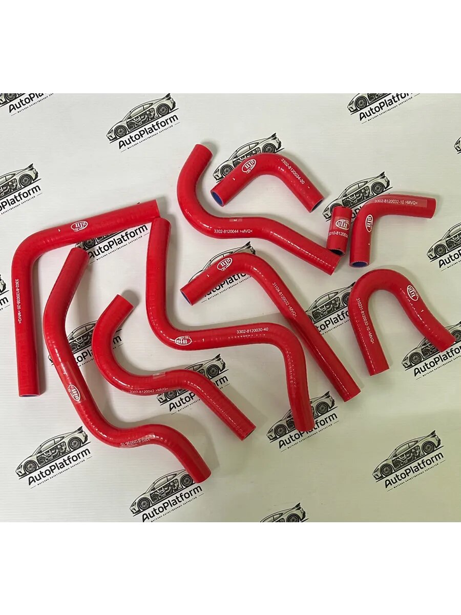 Патрубки отопителя (печка) ГАЗ-3302 дв. ЗМЗ-405 Евро3