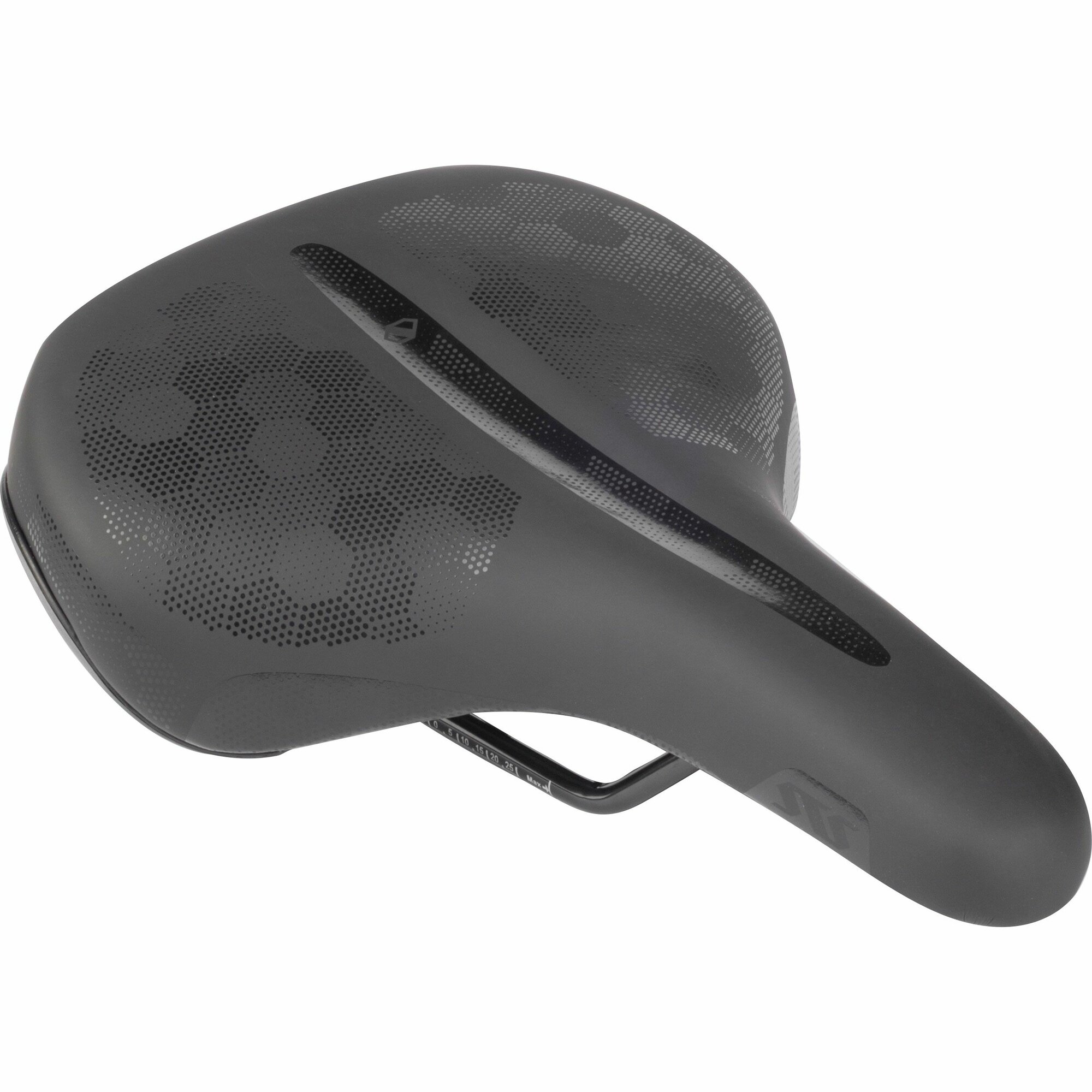 Седло для велосипеда STS-6310 262*192mm 452g, универсальное, для различных видов велосипедов