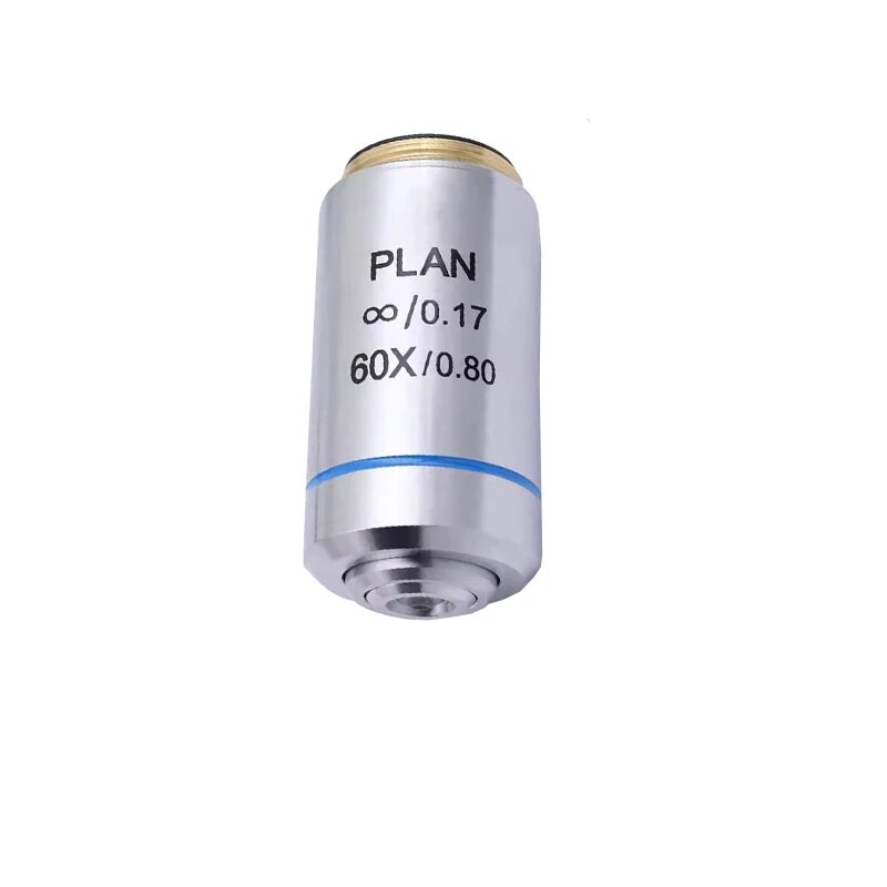 Объектив микроскопа Plan 60X/0.80 ∞/0.17