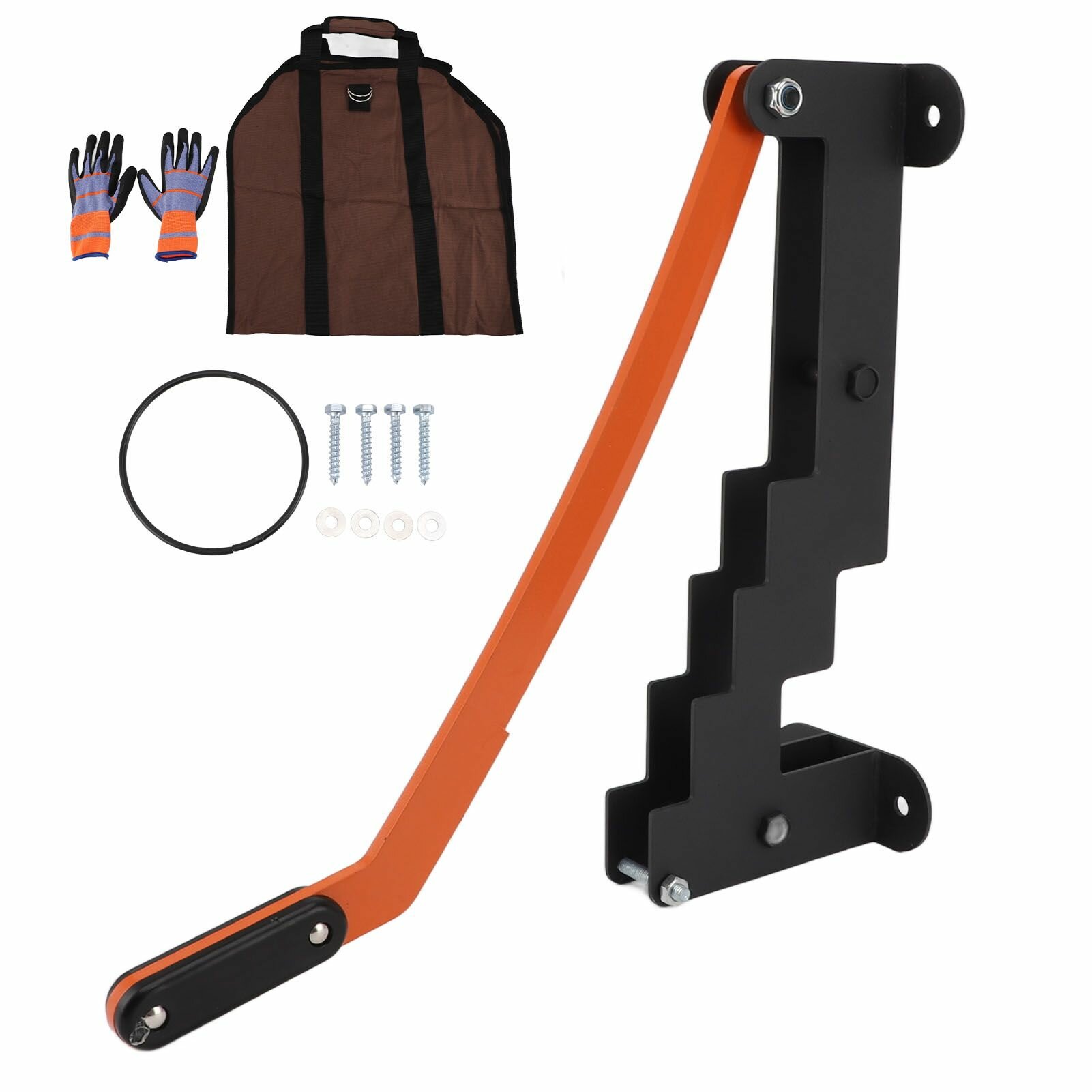 Дровокол из высокоуглеродистой стали (настенное крепление)