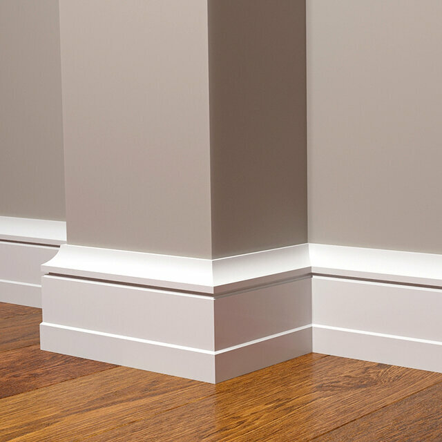 Плинтус дюрополимер напольный Decor-Dizayn (Декор-Дизайн), 100x19x2000 мм, DD711